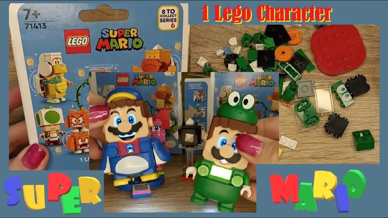 2 Super Mario Lego Surprise Boxes - Lego 71413 - YouTube
