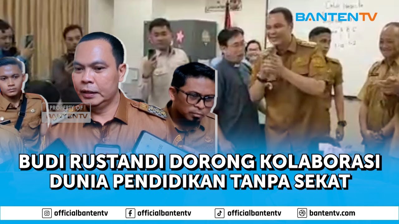 BUDI RUSTANDI DORONG KOLABORASI DUNIA PENDIDIKAN TANPA SEKAT - YouTube