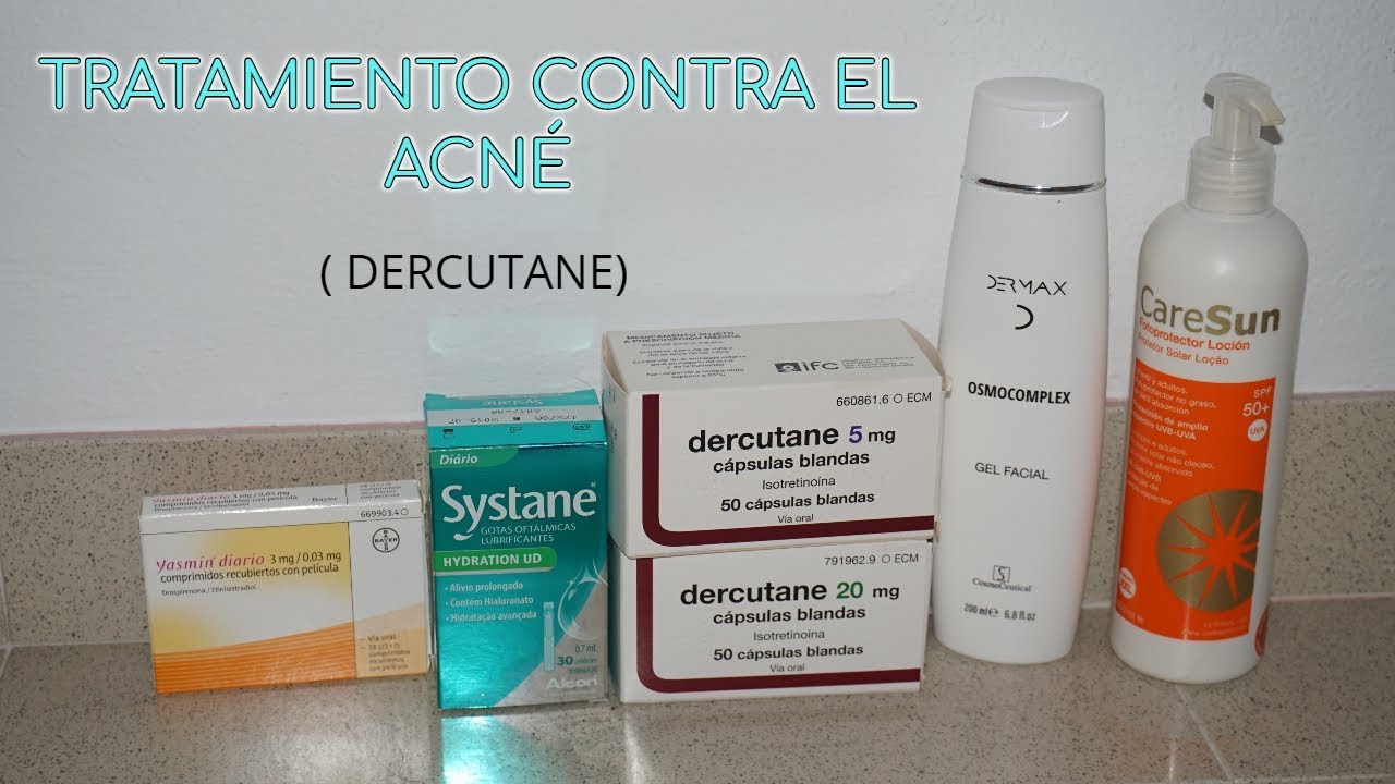 TRATAMIENTO CONTRA EL ACNÉ (DERCUTANE) | MAKEUP JULL - YouTube