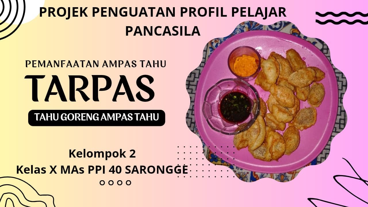 Membuat "TARPAS" Batagor Ampas Tahu - YouTube