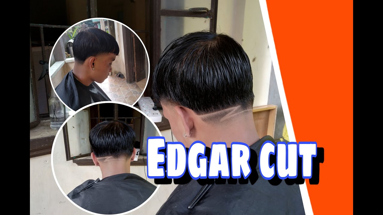 EDGAR CUT HAIRCUT | Zyron barbershop haircut example - YouTube