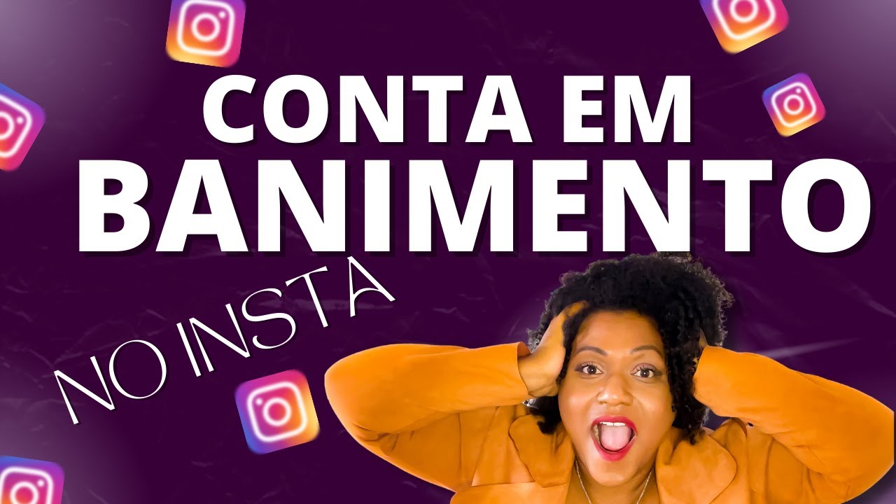 COMO SABER SE A SUA CONTA NO INSTAGRAM ESTÁ EM BANIMENTO - YouTube