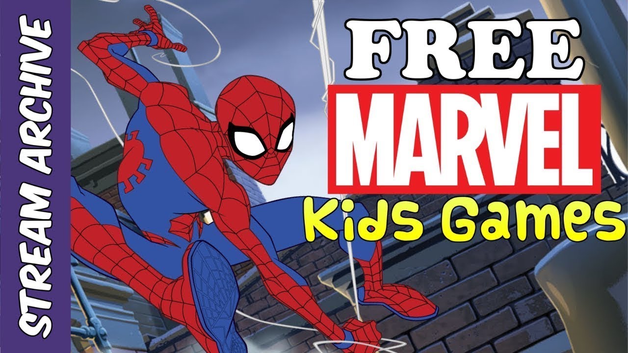 Let's Play Free Marvel Kids Games on Marvel HQ - YouTube