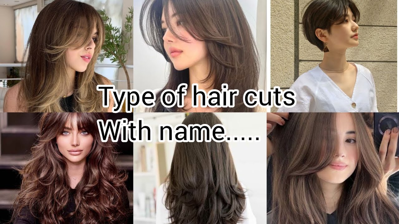 Different types of Haircut for girls/women with names | Latest Haircut ...