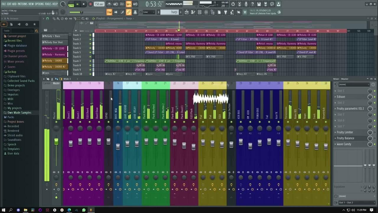fl studio 21 hardstyle demo (with stock plugins) - YouTube