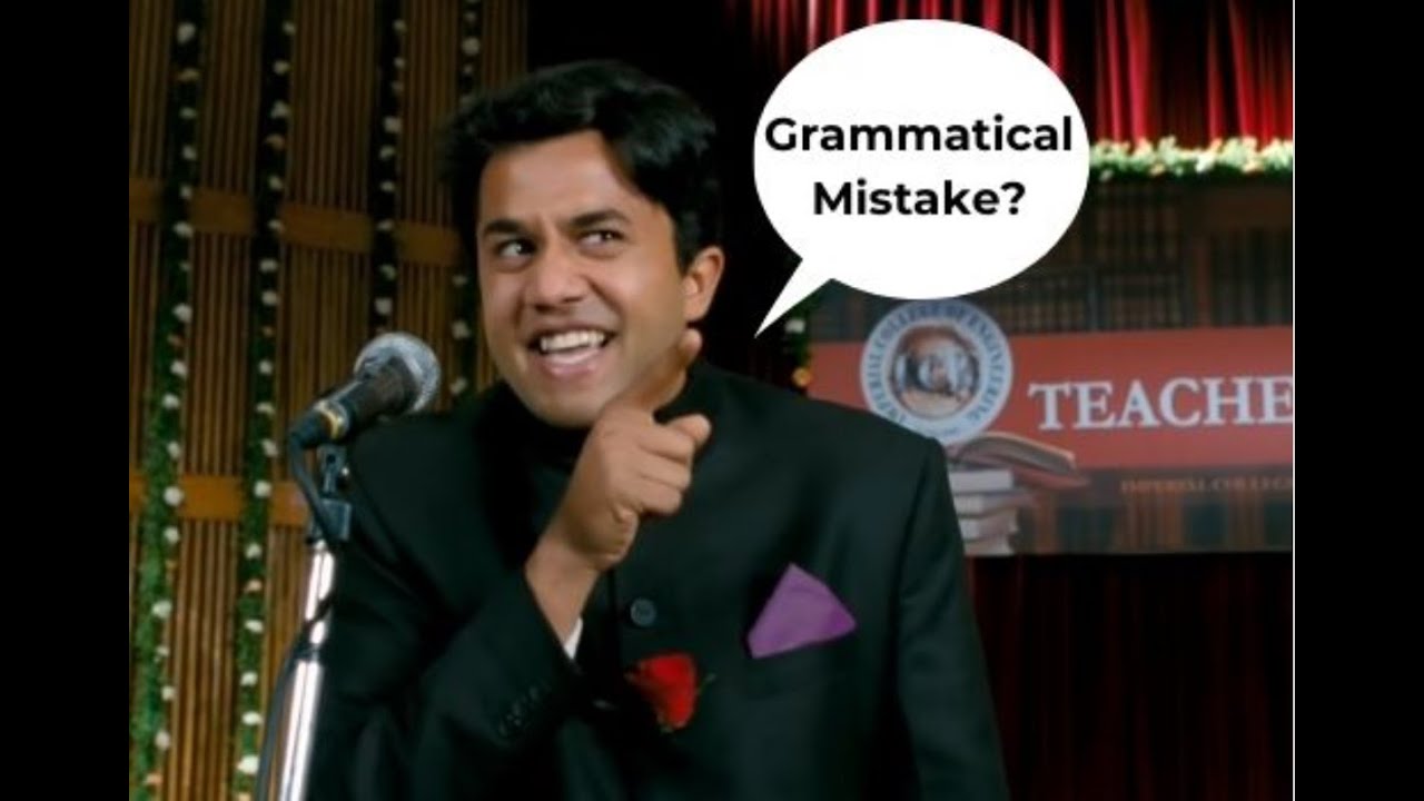 Chattur Speech | 3 Idiots | - YouTube