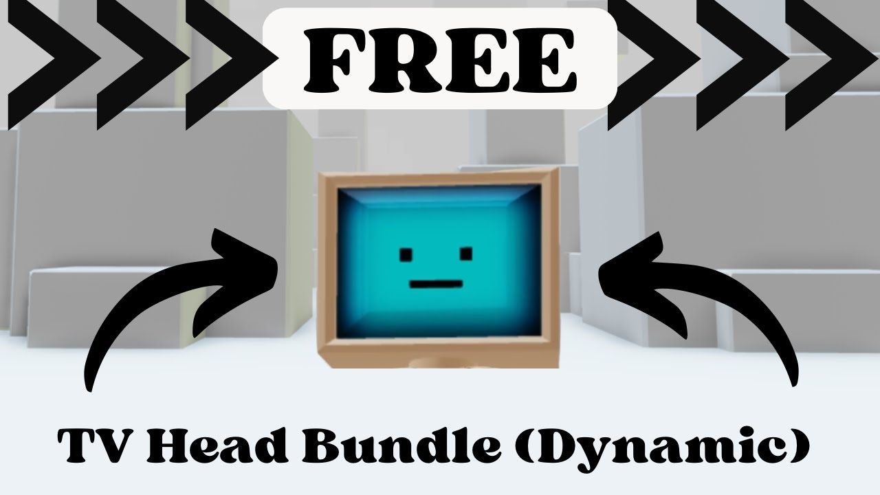Hurry! Free Tv Man Head | Tv Man Free Bundle | Roblox Free Limited UGC ...