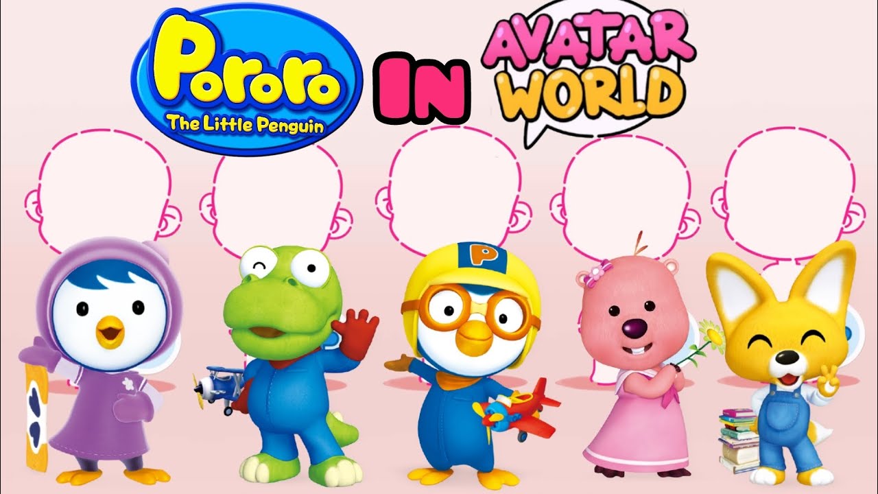 How To make Pororo🐧🩵😻 in Avatar World!!! #avatarworld #pororo #video ...