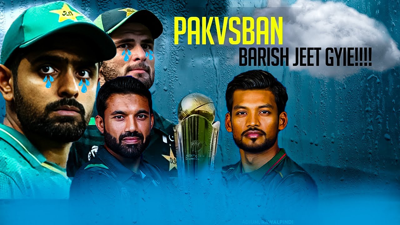 Pak Vs Ban Match Vlog| Pakistan ka Champions Trophy ka Safar khatam ...