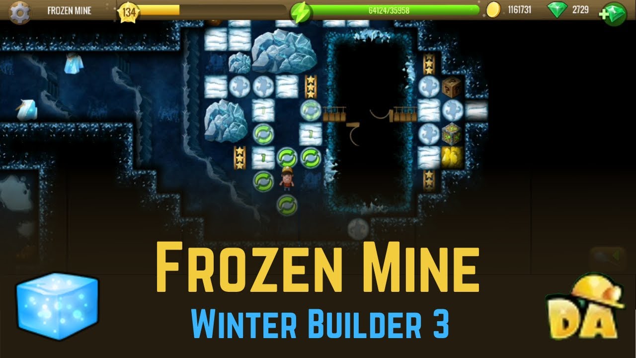 Frozen Mine - #2 Winter Builder 3 - Diggy's Adventure - YouTube