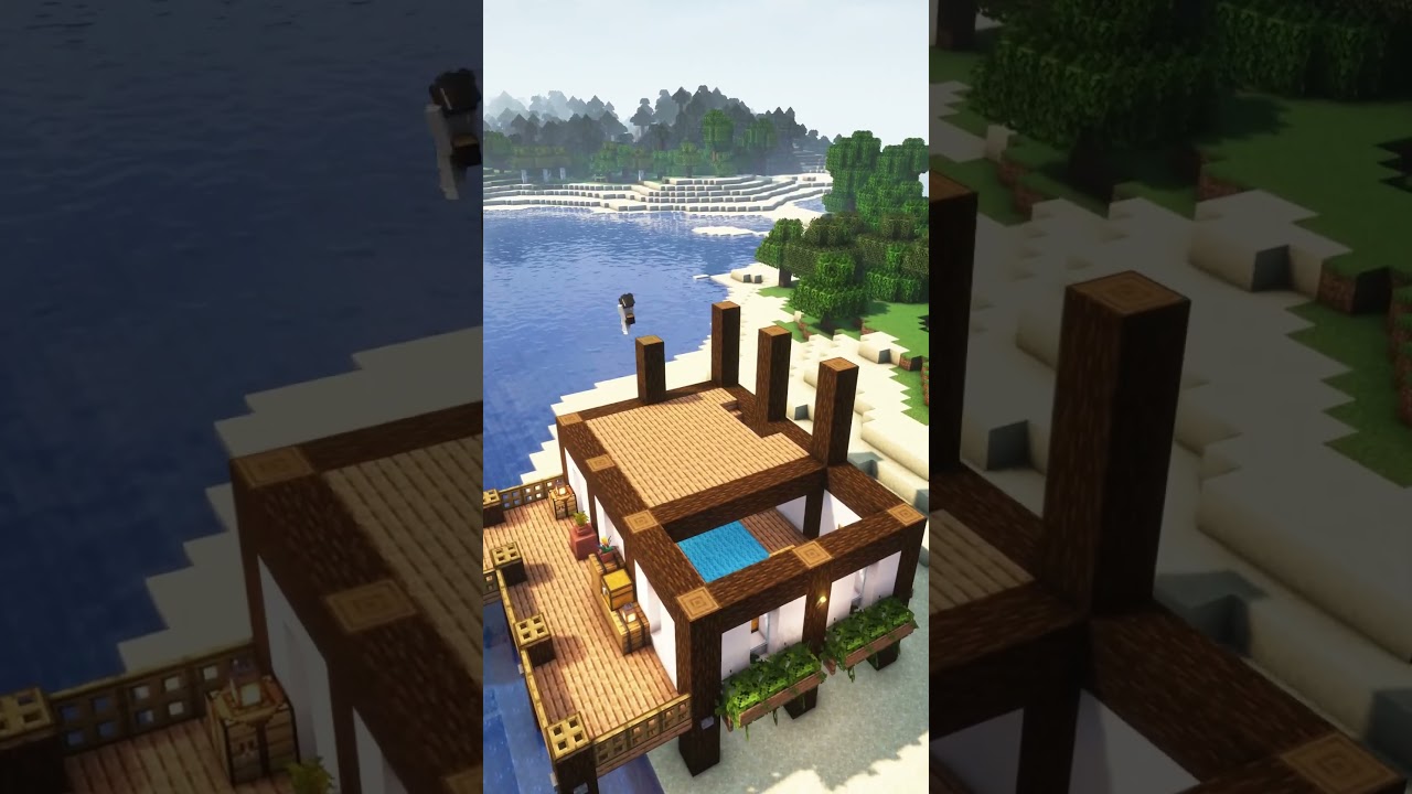 Minecraft Beach Bar Ideas 10+ Minecraft Outdoor Beach Ideas And Build