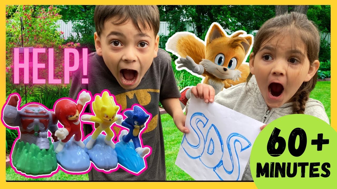 Best of Sonic 2 Kids Scavenger Hunts Kids Stories in Real Life - 1 hour ...