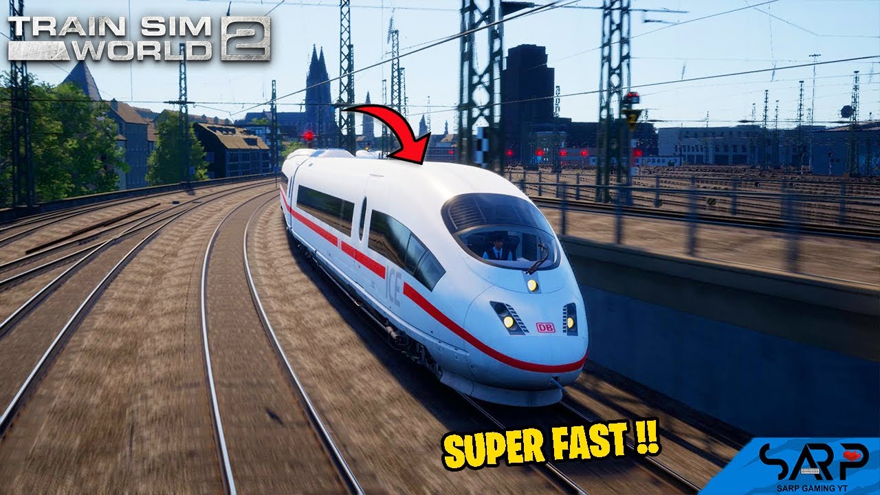 Driving The WORLD'S FASTEST TRAIN! - YouTube