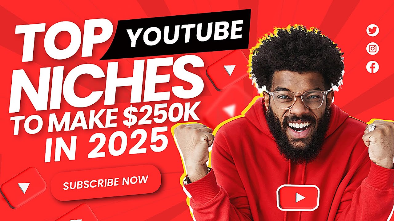 Top 5 YouTube Niches That Print Money in 2025! - YouTube