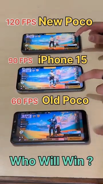 Old poco VS New poco VS iPhone 15#shorts #shortsfeed #shortvideos # ...