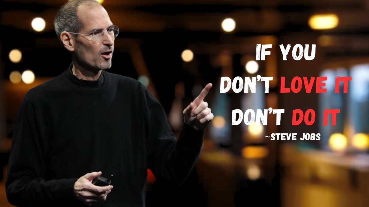 One Of The Best Speech Ever Given | Steve Jobs | - Best Motivational ...