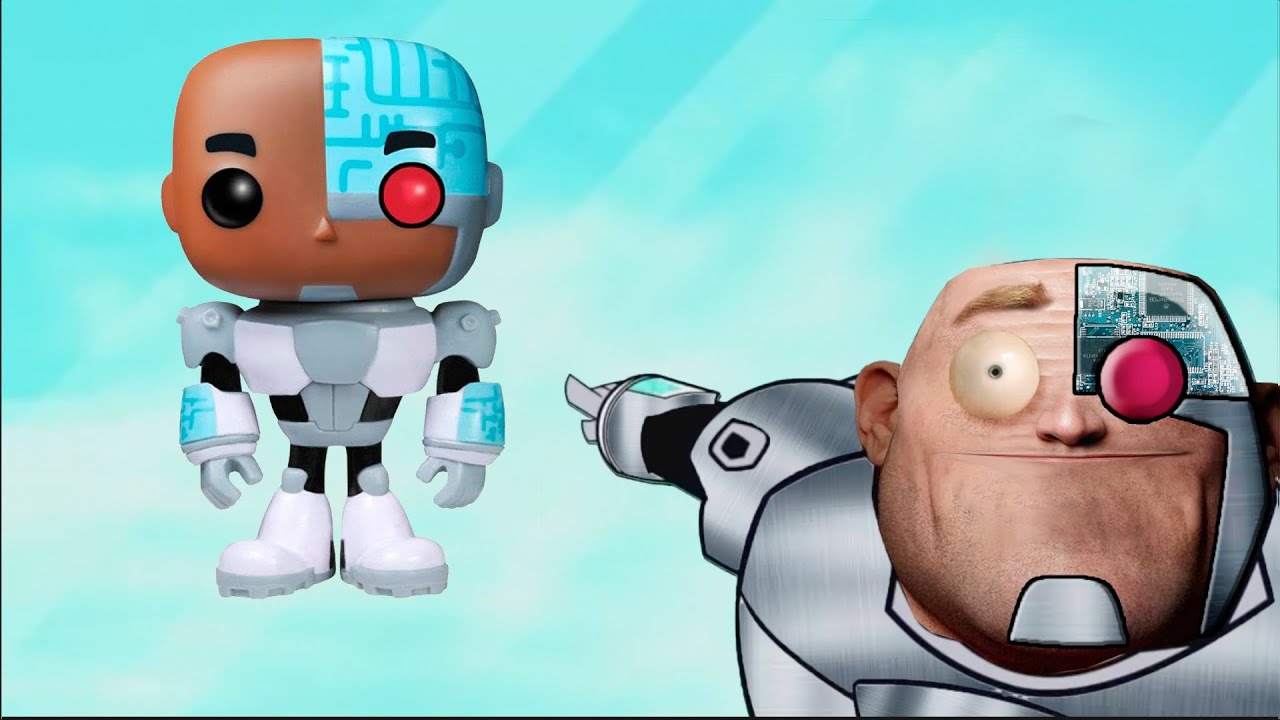GUYS LOOK A CYBORG TOYS - YouTube