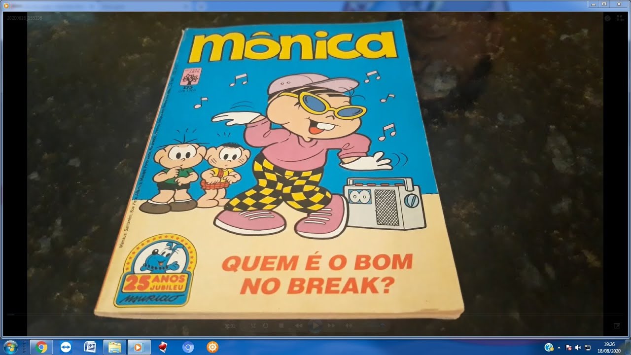 Gibi da Coleção: Mônica nº 175 Editora Abril (ano: 1984) - YouTube