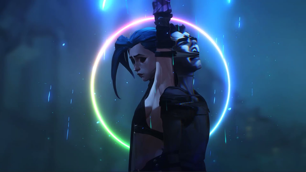 Fondo de Pantalla Animado de Powder (Jinx) & Mylo de Arcane 🎆😩 en ...