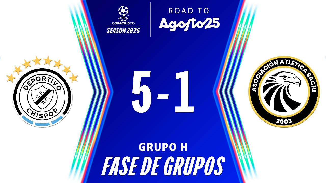 DEPORTIVO CHISPOP - A.A SACHI ( 5-1 ) | COPA CRISTO 2O2V | @plato_app ...