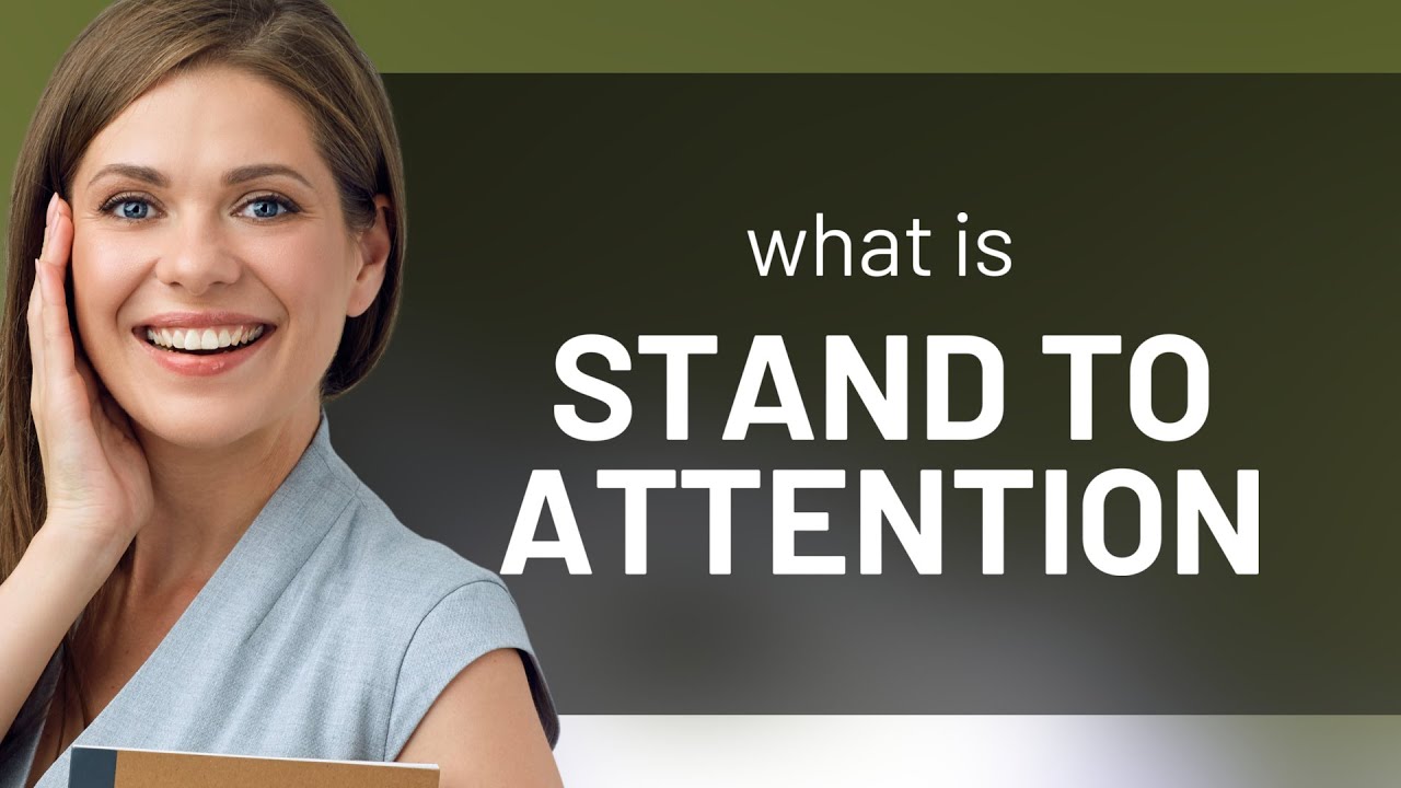 Mastering Military Commands: "Stand to Attention" - YouTube