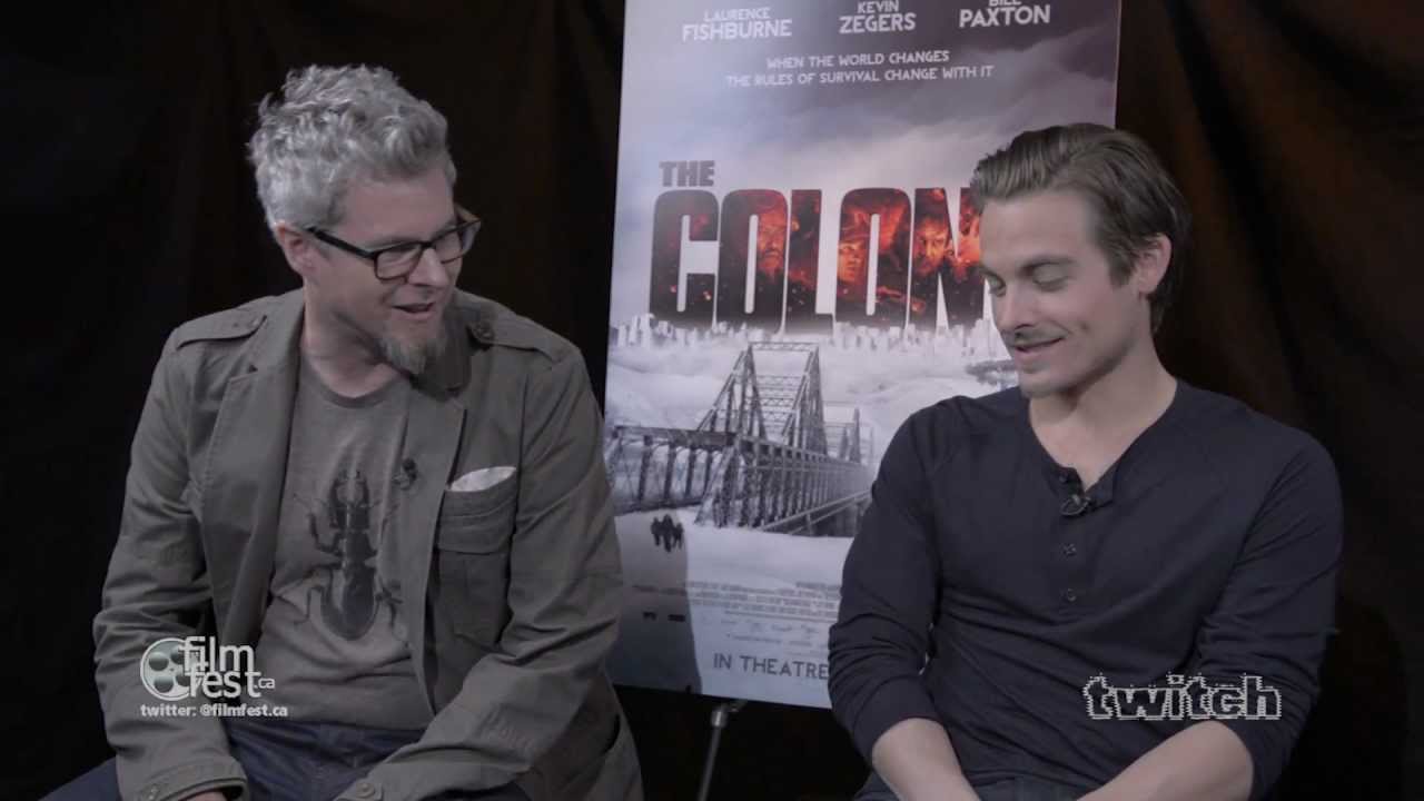 THE COLONY Interview by Jason Gorber with Kevin Zegers and Jeff Renfroe ...