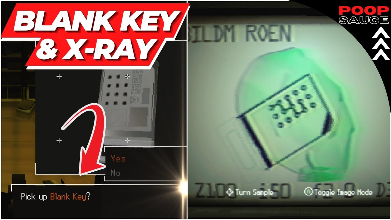 HOW TO FIND THE BLANK KEY HOW TO SOLVE X RAY PUZZLE Signalis YouTube
