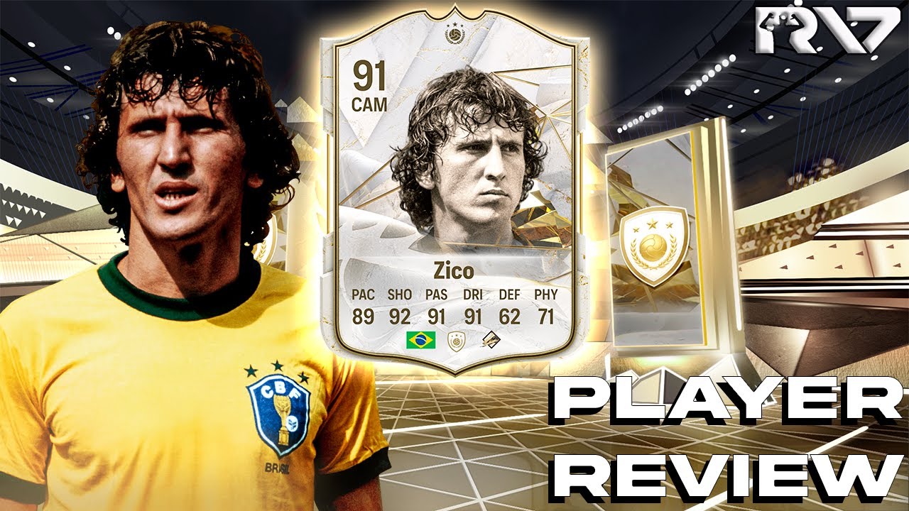 PROYECTO OBLIGATORIO EN TOTYS | ZICO ICONO 91 PLAYER REVIEW EAFC 24 ULTIMATE TEAM - YouTube