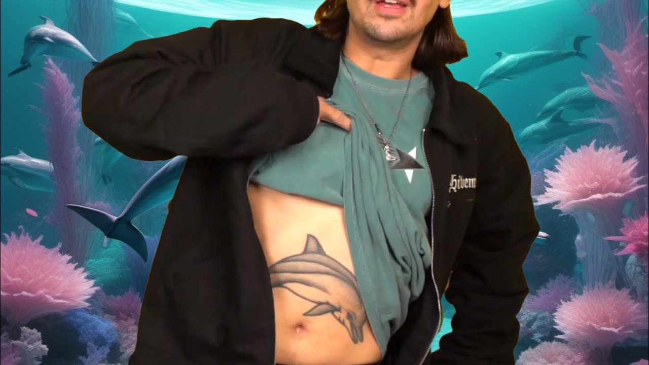 Riley's Dolphin Tattoo Made Him Cry - YouTube