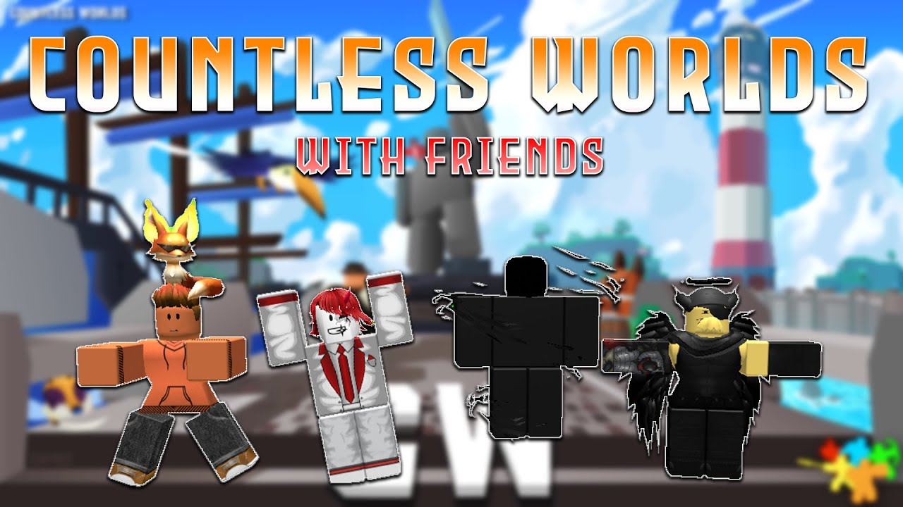 Countless worlds with Friends | Roblox - YouTube