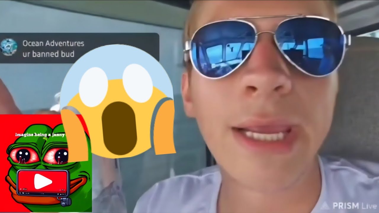 Chicken Andy gets banned on kick - YouTube