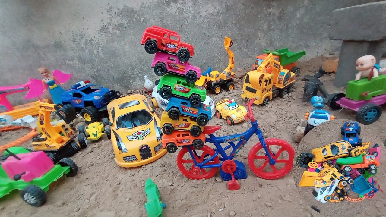 toys collection in this video | gari wala cartoon | mini car's | police ...