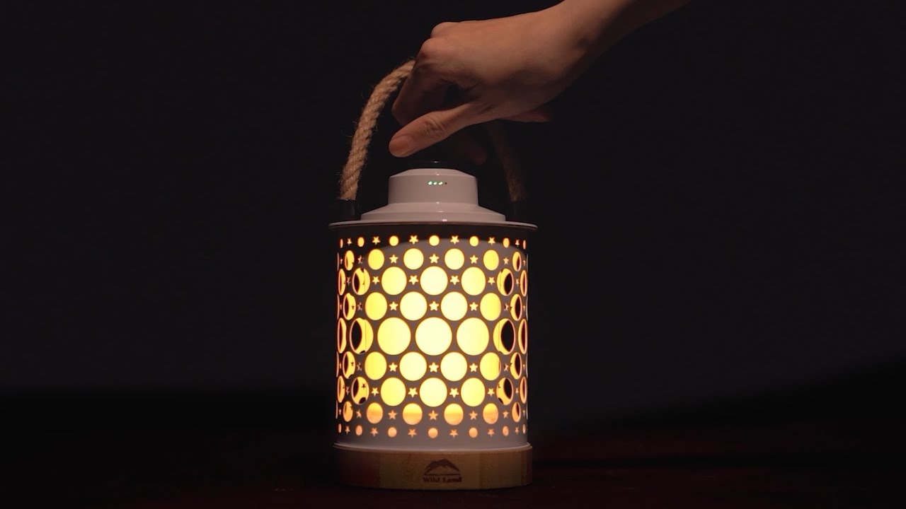 Wild Land LED lantern- Ring Lantern(white) Instruction - YouTube