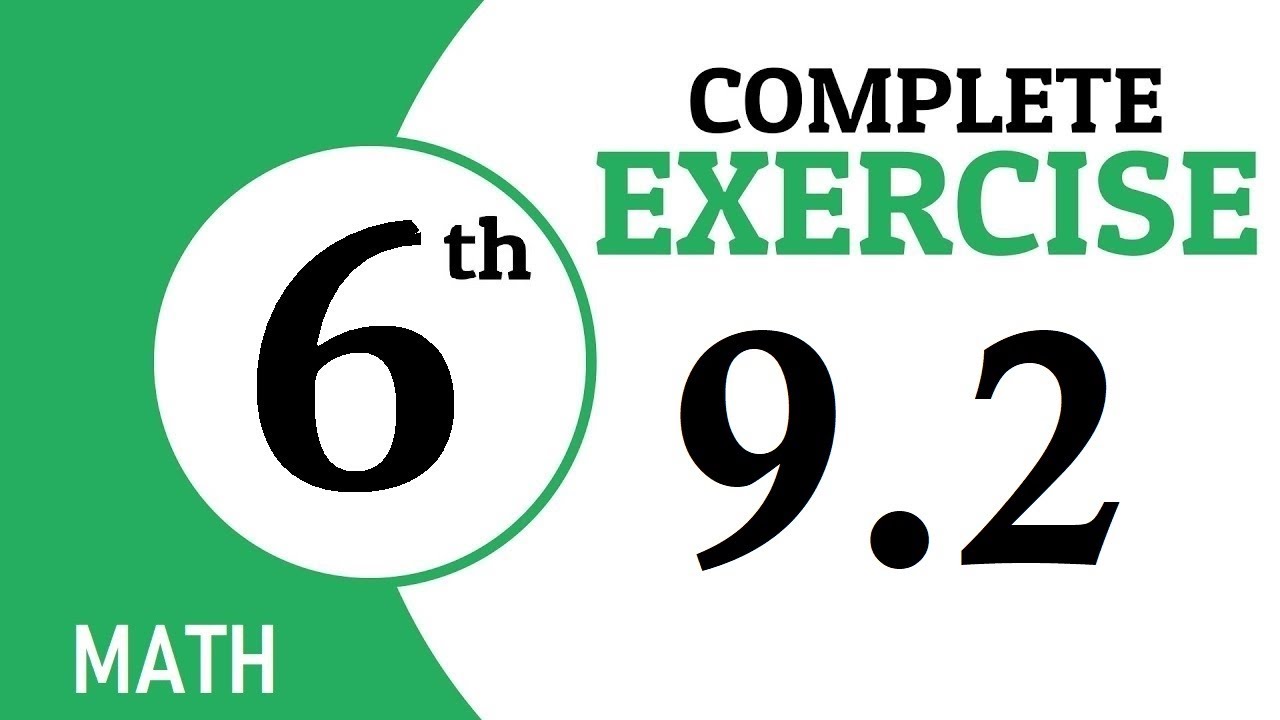 Exercise 9.2 | Chapter 9 | Linear Equation | Class 6 | Maths | urdu ...