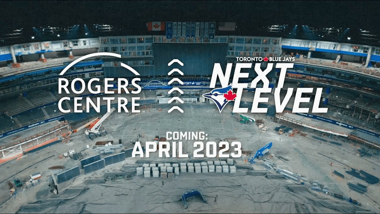Here's another sneak peek at the Rogers Centre renovations! - YouTube