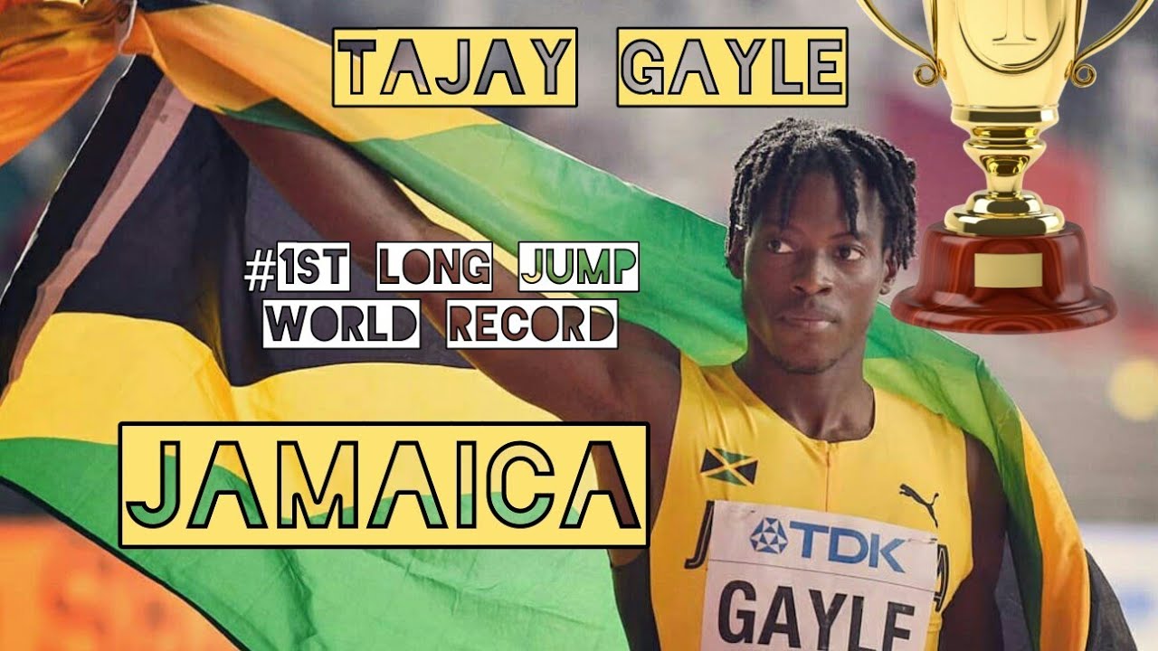Tajay Gayle (NEW WORLD RECORD) Super Leap Jamaica Wins Gold in Long ...