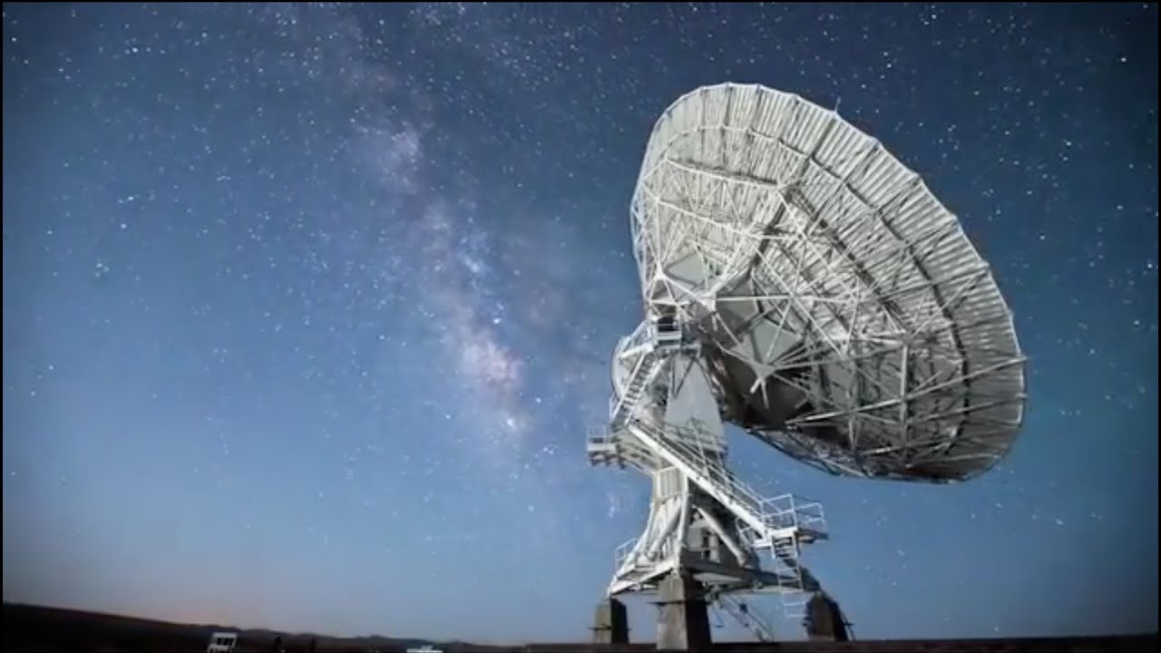 The VLA at Night Time-lapse - YouTube