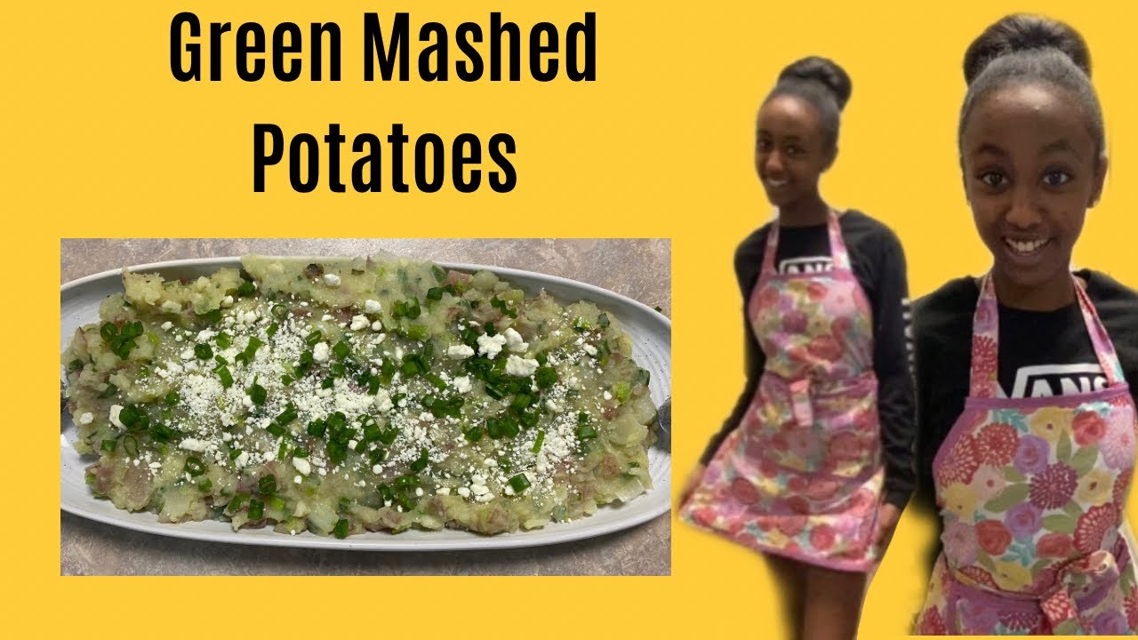 Green Mashed Potatoes!! - YouTube