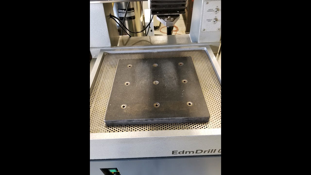 SOLD! - Current EDM CT300 CNC Hole Driller #1413 - YouTube