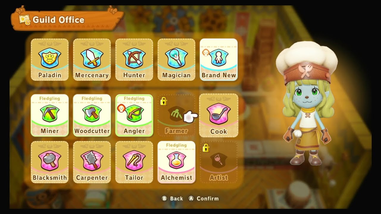 Starting A New LIfe - Cook - Fantasy Life i - Part 8 - YouTube