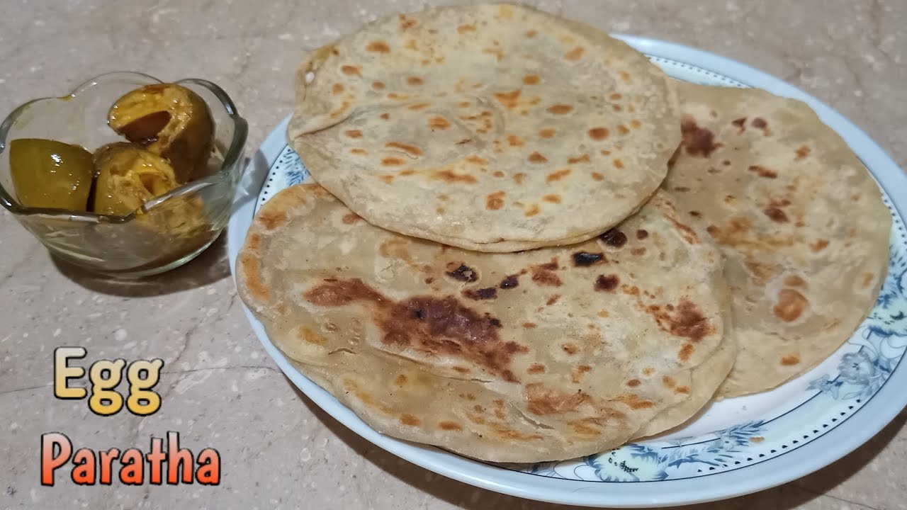 Egg Paratha Recipe | Anda Paratha | Simple Egg Paratha | Egg stuffing ...