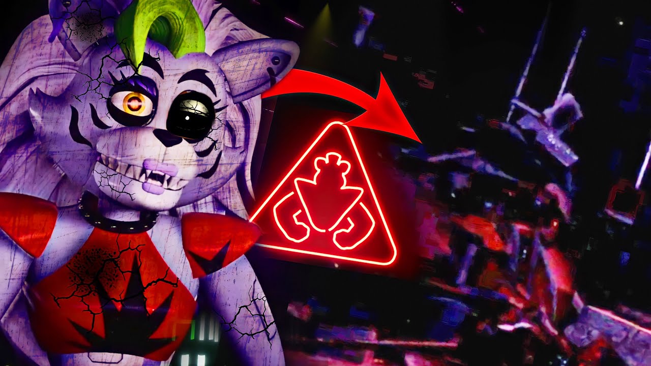 ¡NUEVA WITHERED ROXXANE WOLF ENCONTRADA EN TEASERS DE SECURITY BREACH ...