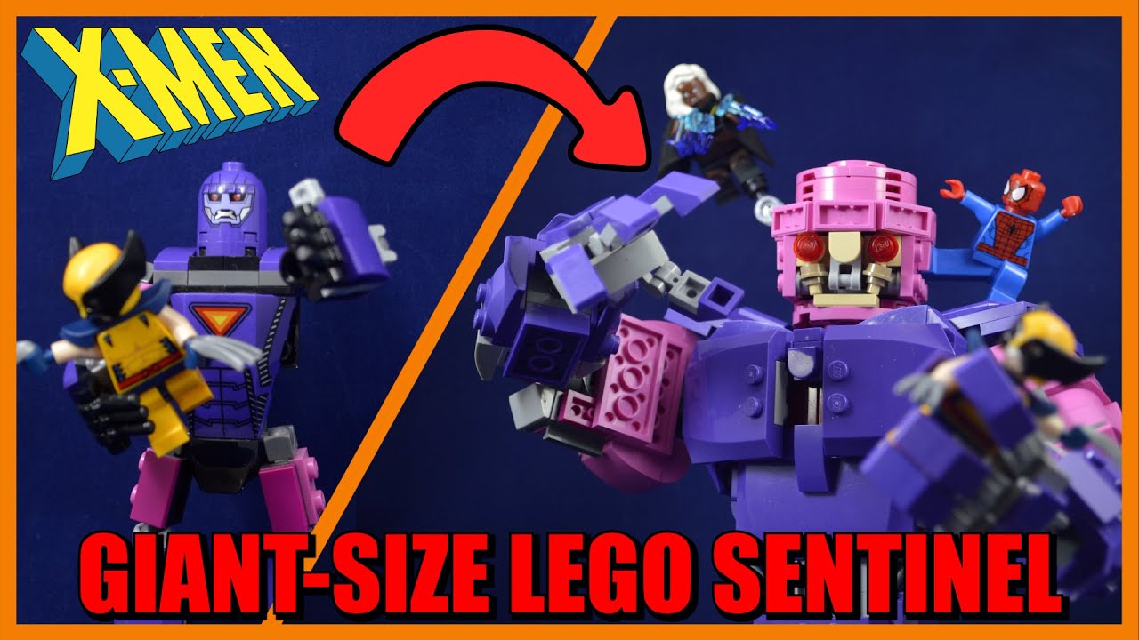 I built the Lego Sentinel that Lego Marvel Fans Deserved (Giant-Size ...