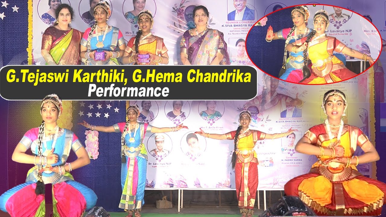 G.Tejaswi Karthiki And G.Hema Chandrika Performance | Womens Day 2024 | Masterkey Tv - YouTube