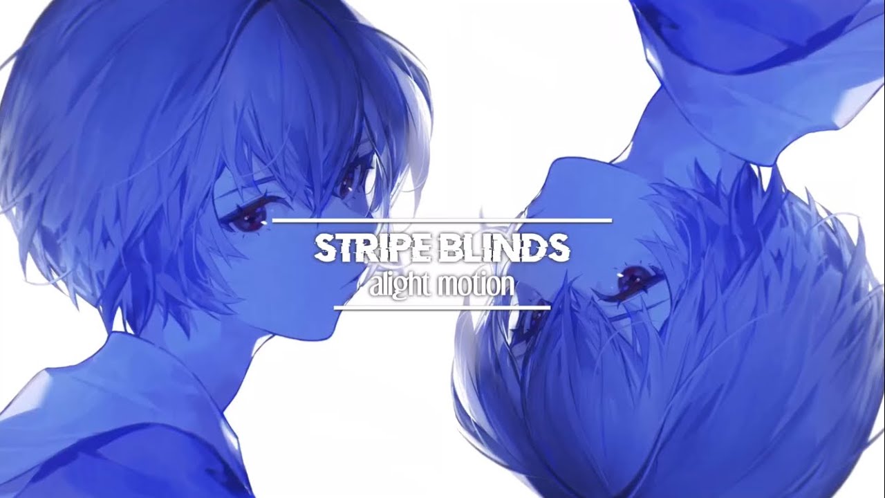 Stripe Blinds Tutorial ☆ Alight Motion - YouTube