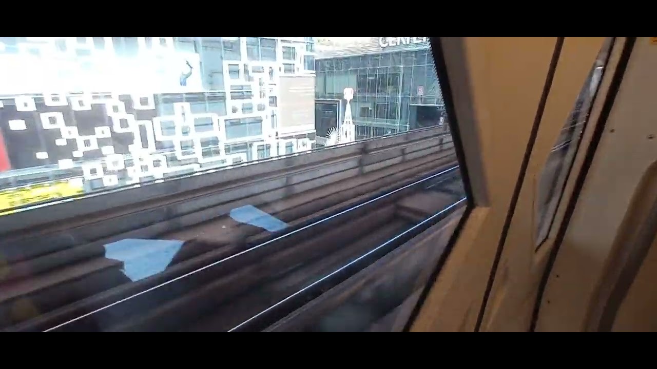 Silom line - Siemens Modular Metro EMU-A1 ride from National Stadium to ...