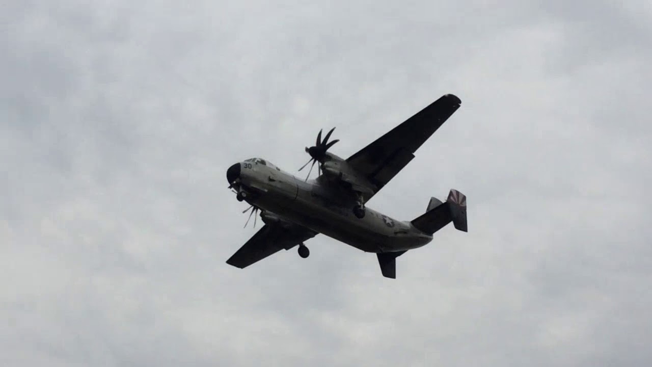 USN C-2 그레이하운드 - YouTube