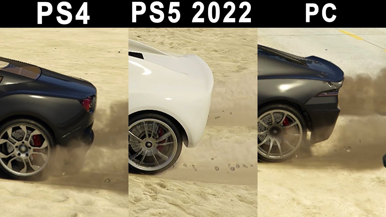 GTA 5 PS5 Vs PS4 Vs PC Fidelity, Performance RT All Graphics Mode ...
