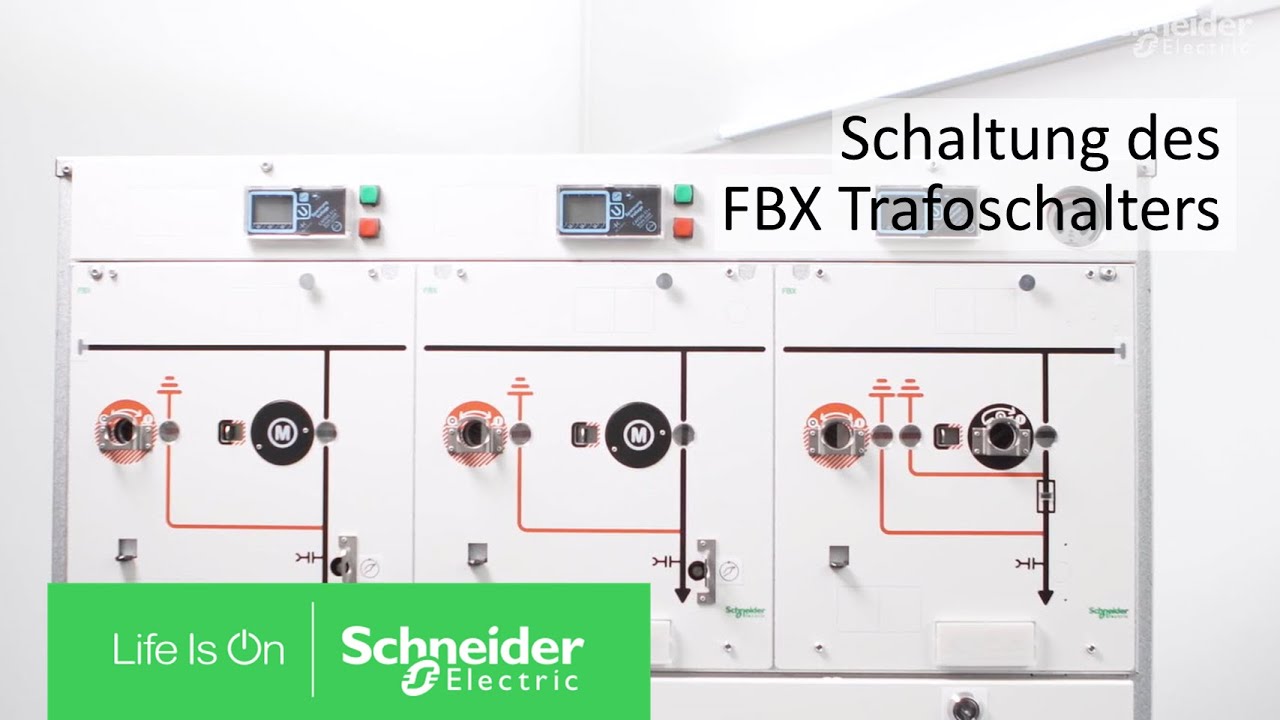 FBX Trafoschalter richtig schalten | Schneider Electric - YouTube