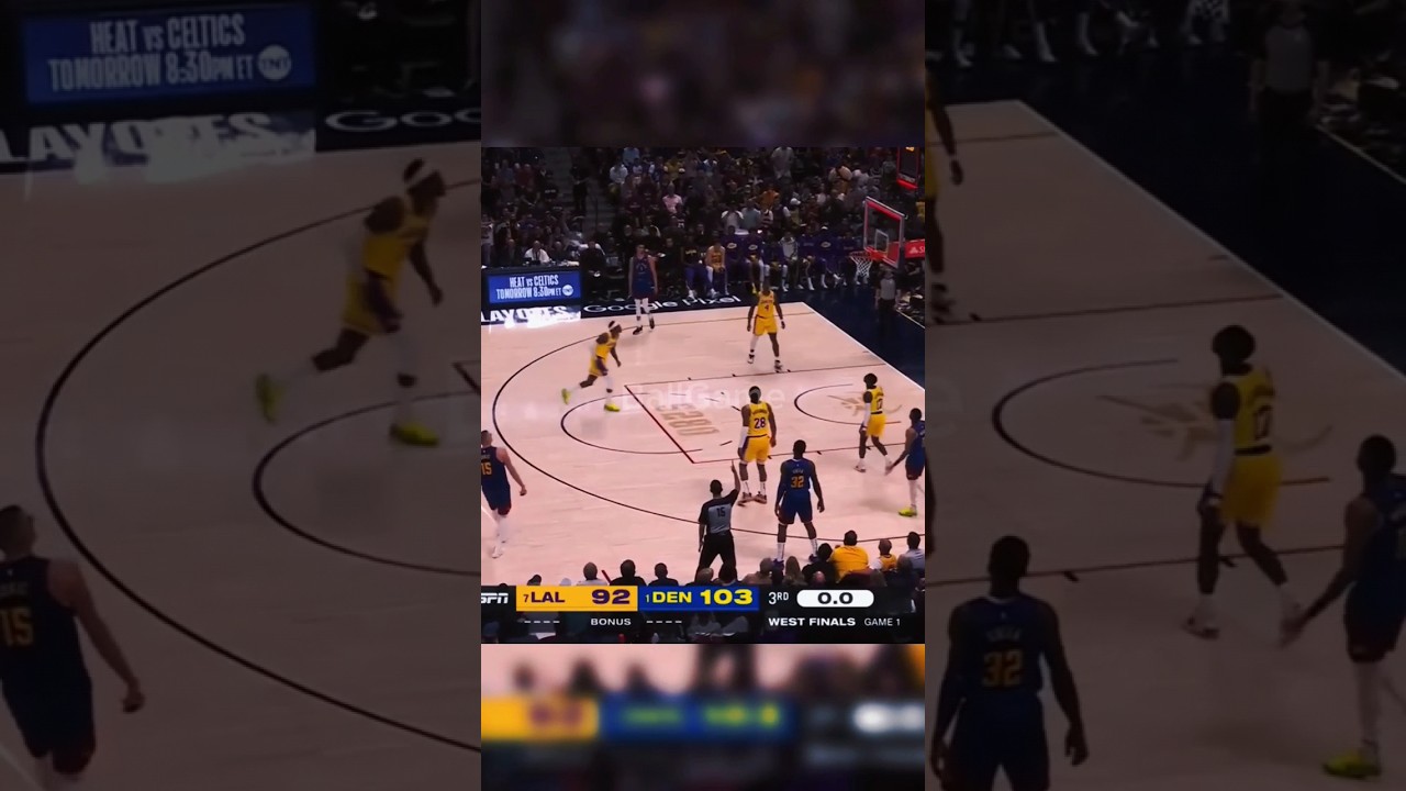 Denver Nuggets Nikola Jokic Coldest moments🥶 against LA Lakers - YouTube